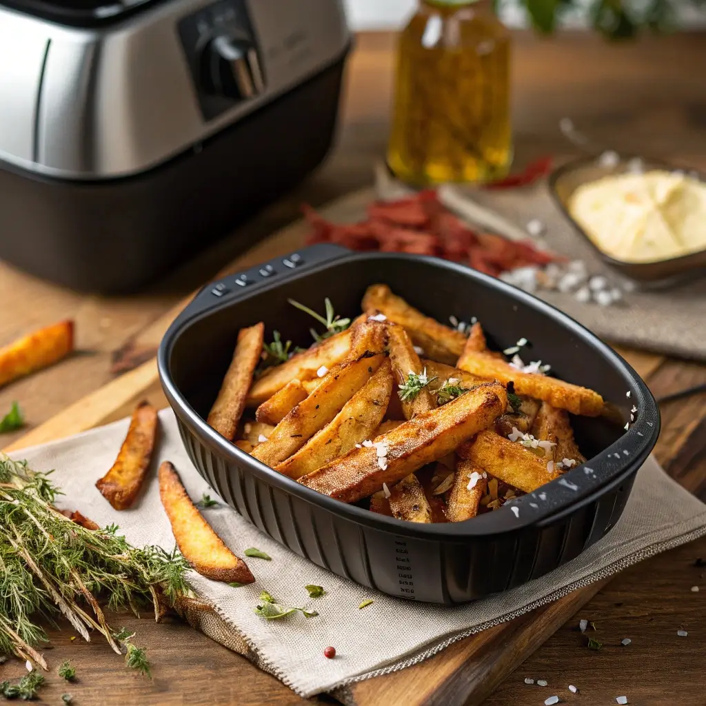 Pastinaken Rezept Airfryer - Knusprig in 20 Min